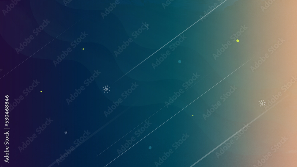 Gradient galaxy background with flat design Stock Illustration | Adobe ...