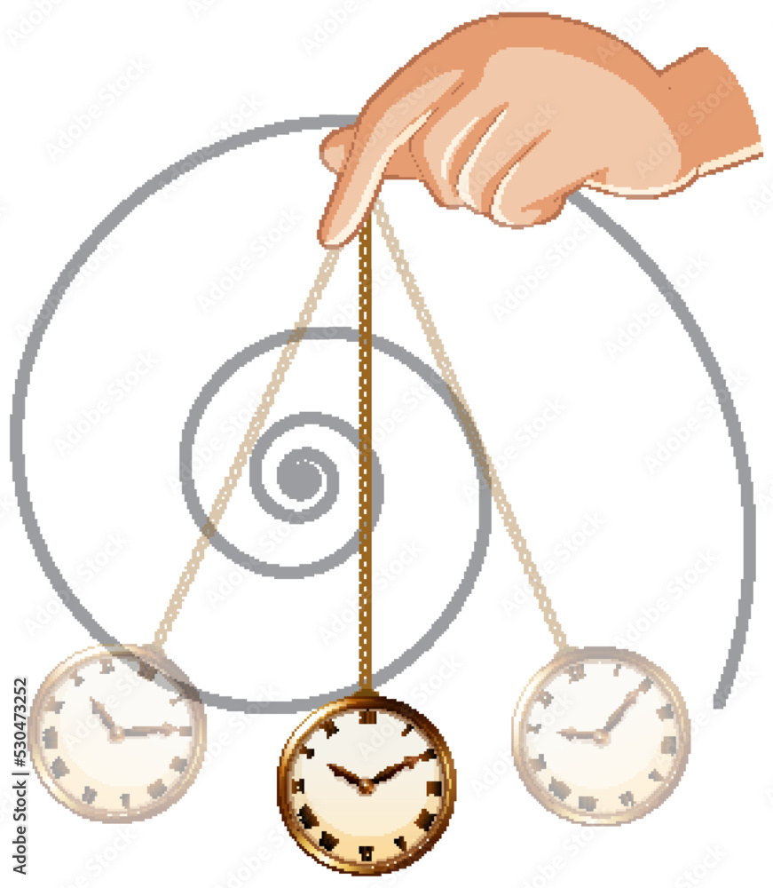Hypnotism Clock