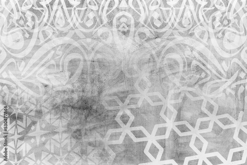 Overlay Arabesque shadow . Arabic calligraphy wallpaper on the wall ...