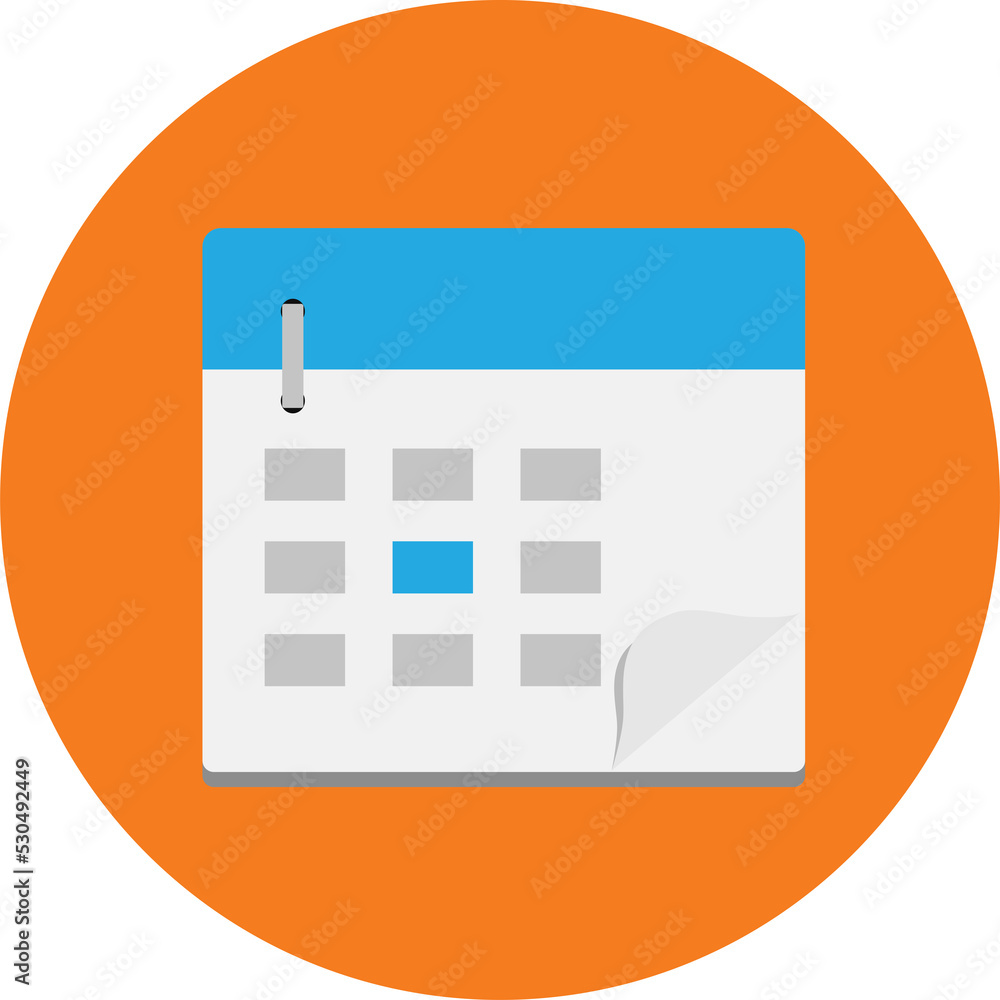 calendar icon PNG for websites developer, social media, layouts, art ...