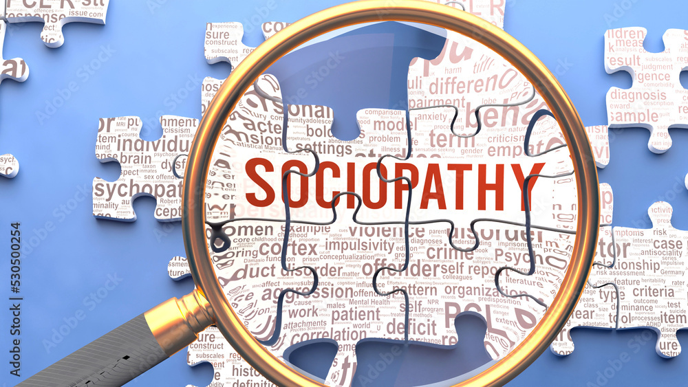Sociopathy as a complex and multipart topic under close inspection ...