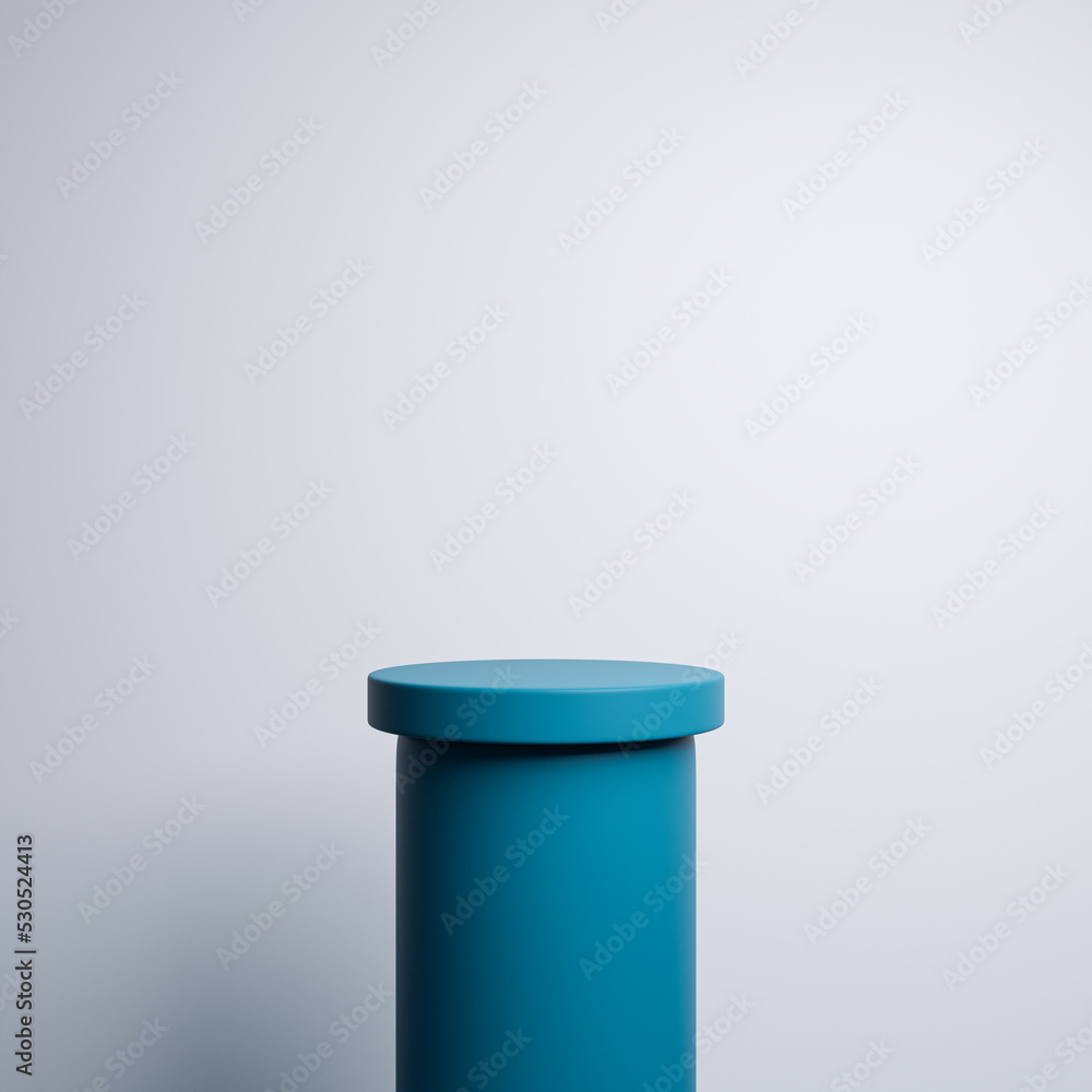 Cylinder Geometric Podium Stage Realistic Background With Editable ...