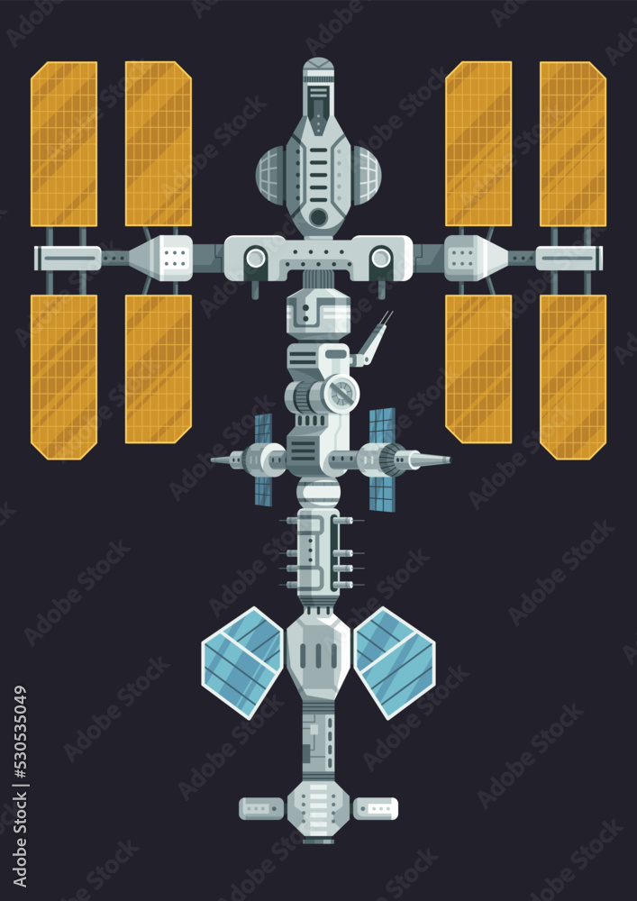 International space station. Orbital science laboratory. Astronomy ...