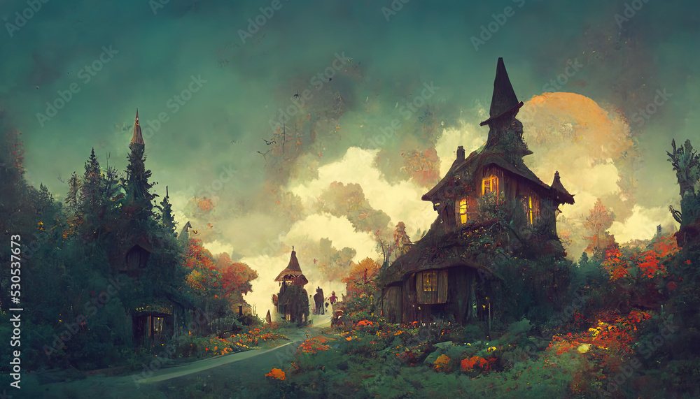 Fantasy Art Landscapes Night