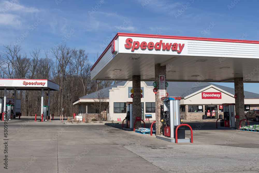 Speedway gas and fuel logo. Speedway is the official fuel of the NTT ...