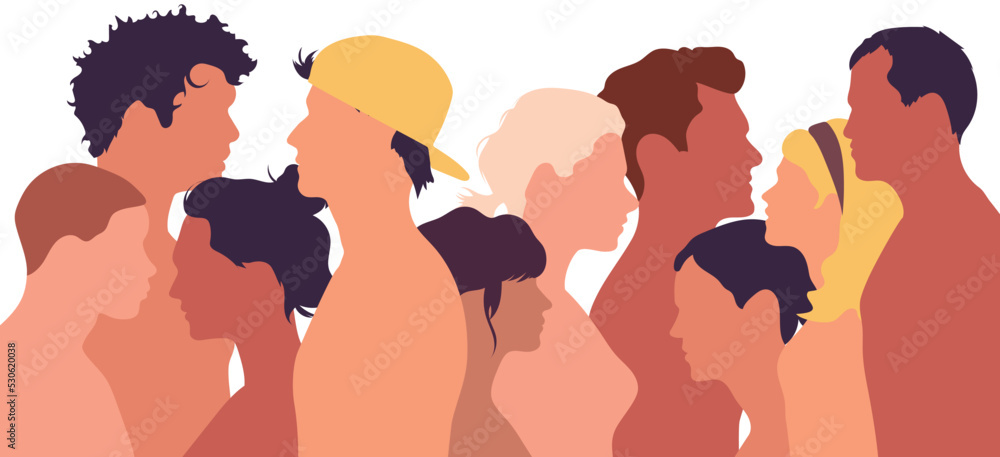 Teamwork partnership organization. Multiethnic business colleagues and ...