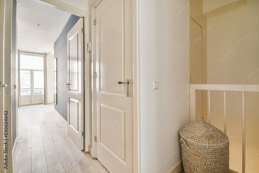 Passage Way In Modern House Stock Photo | Adobe Stock