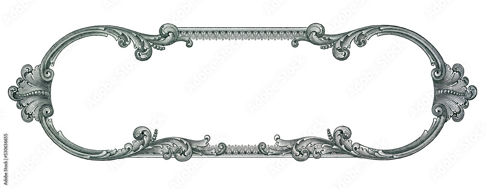 Dollar Border Design