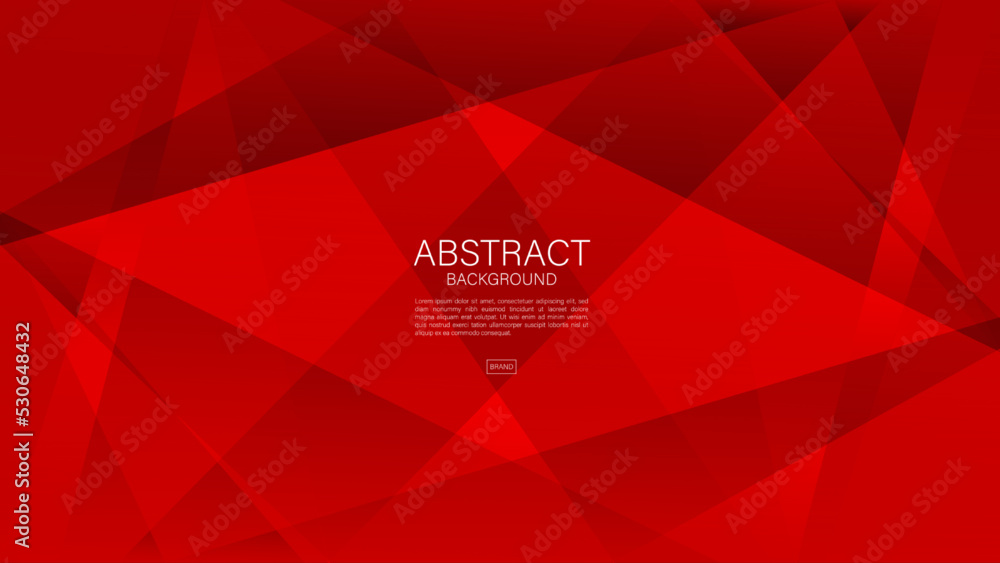 Red abstract polygon background, polygon vector, Geometric vector, Minimal Texture, web ...