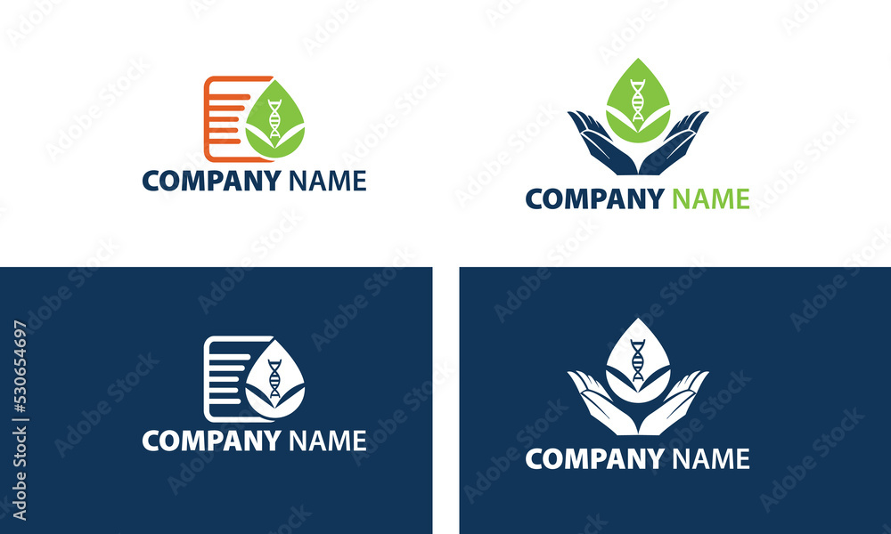 I con pack, science technology DNA business logo design, DNA icon ...