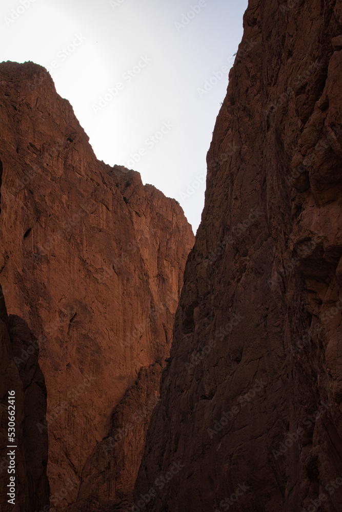 Todra gorge in Morocco, red rocks in Morocco, exploring the gorge ...