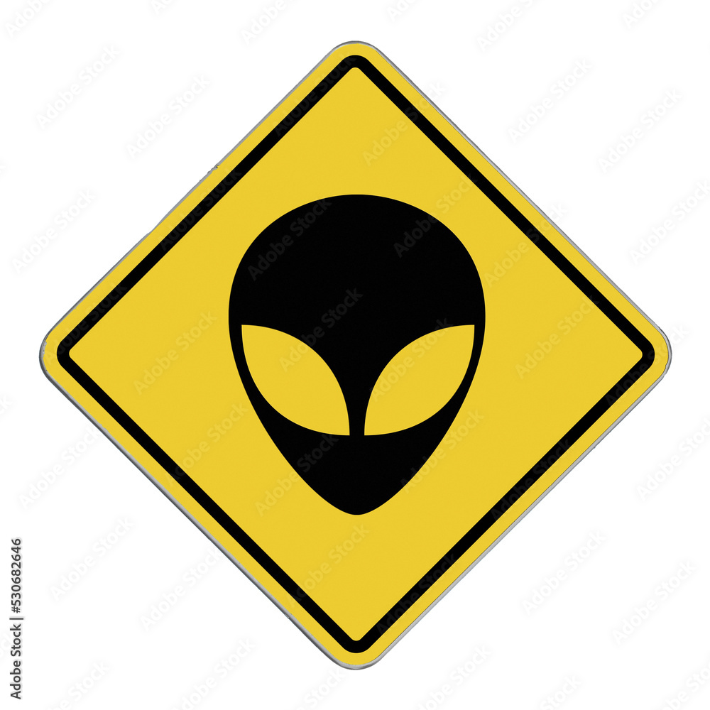 Diamond-shaped crossing sign with yellow background and black border ...