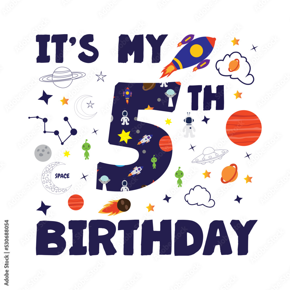 it is my birthday space svg, space svg, space galaxy outer birthday svg ...