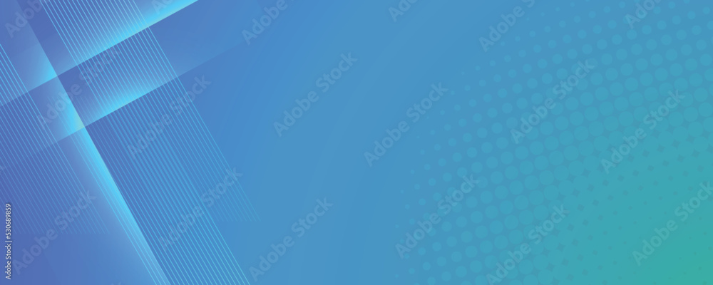 Abstract modern blue background with bright elements, parallel lines ...