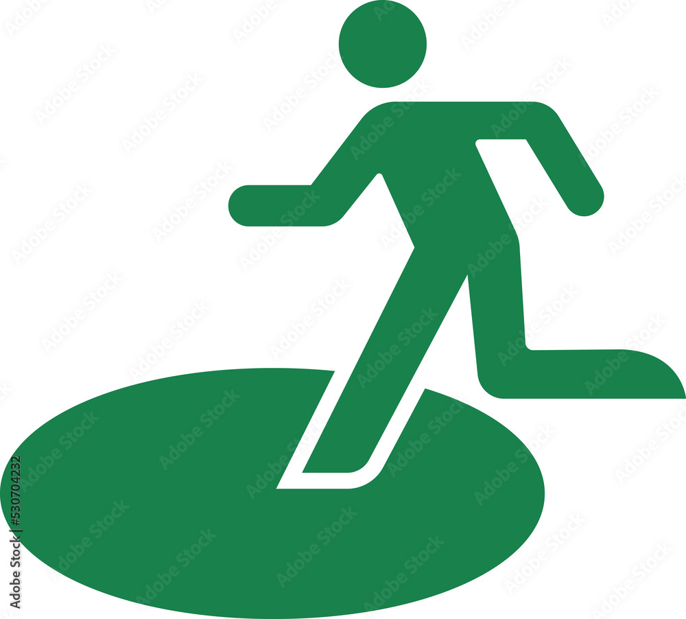 public safety sign (pictogram) / Safety evacuation (png) Stock ...