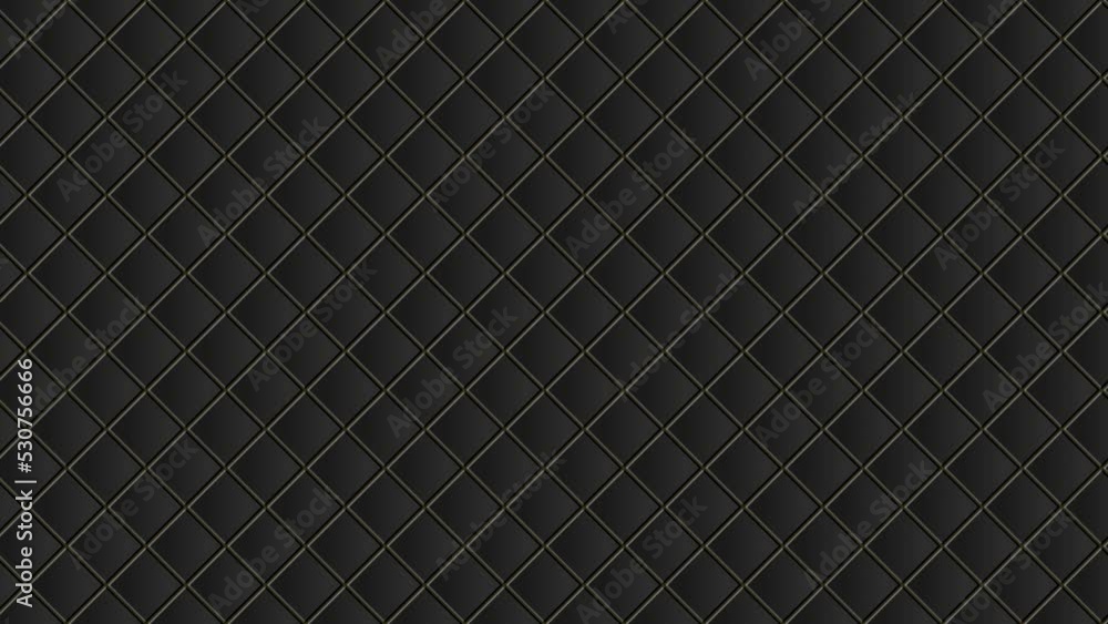 4K Abstract luxury black gradient background. Futuristic square grid ...