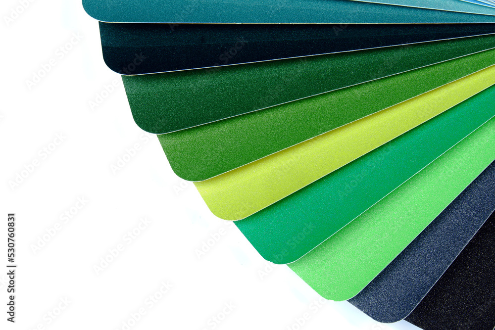 Color catalog for paints and powder coatings Stock Photo | Adobe Stock