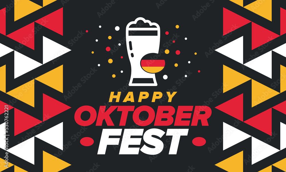 Oktoberfest. Traditional beer festival in Germany. Celebration annual ...