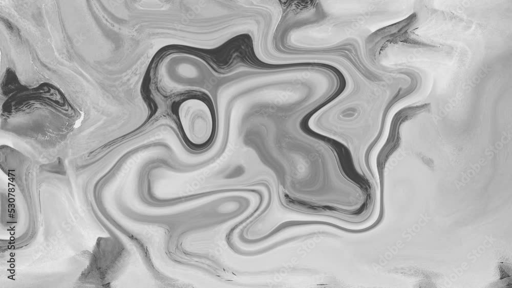 Animated gray color smoky liquid abstraction, Gray color Swirl Texture ...