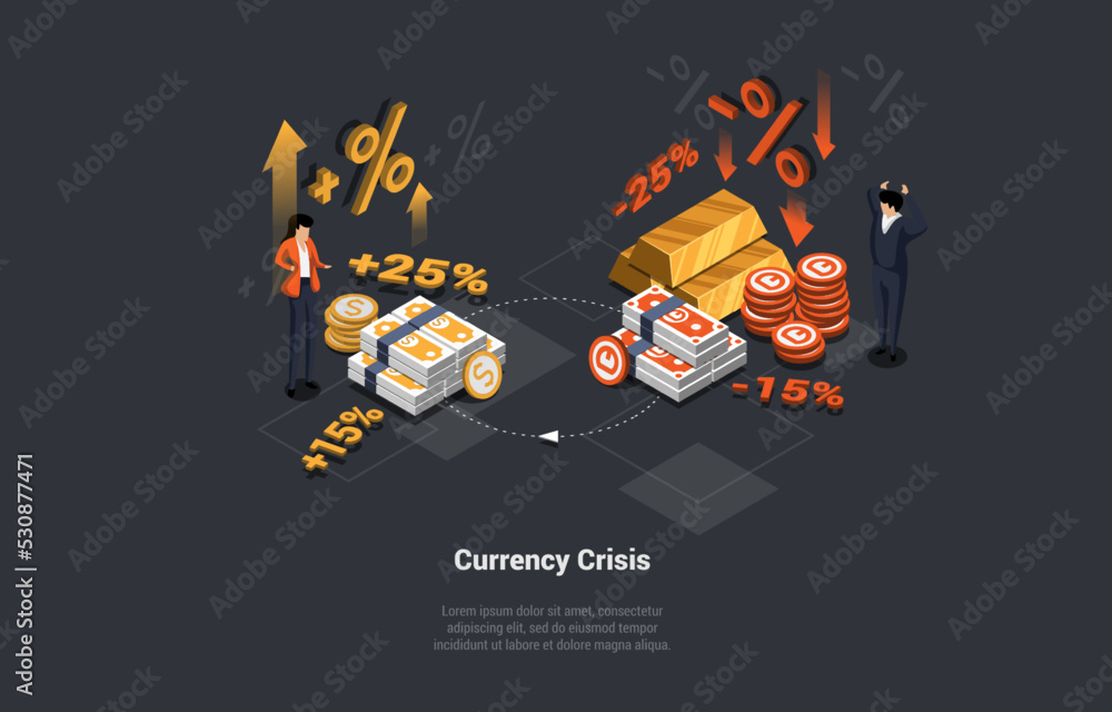 Financial Crisis, Inflation, Currency Devaluation. Interest Rate Impact ...