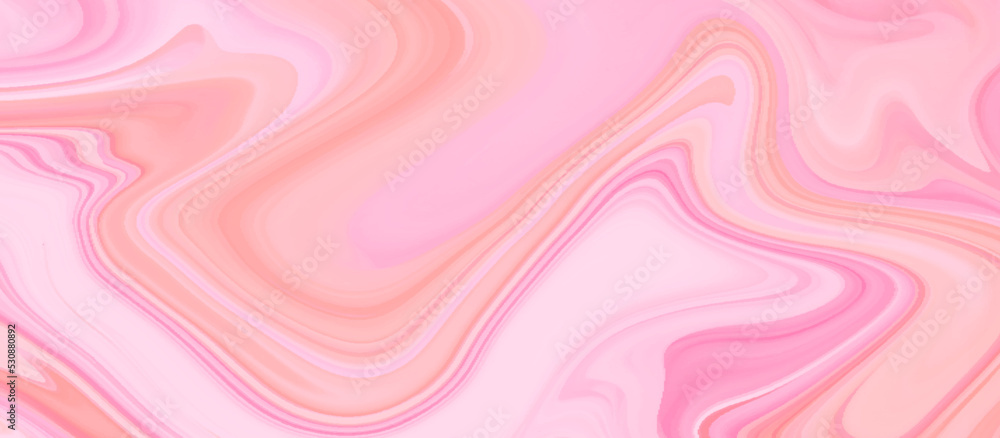 Beautiful pink silk background, colorful light pink acrylic liquid ...