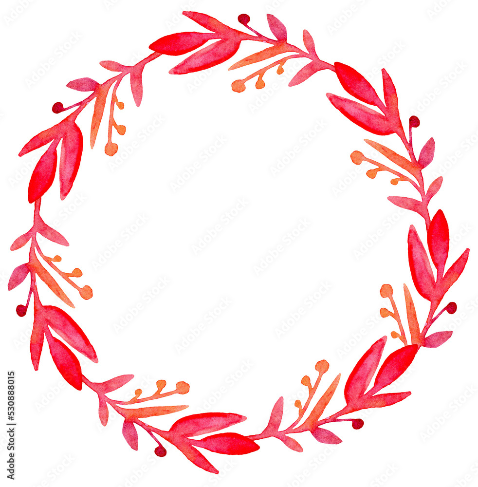 Watercolor frame with transparent background for wedding invitations ...