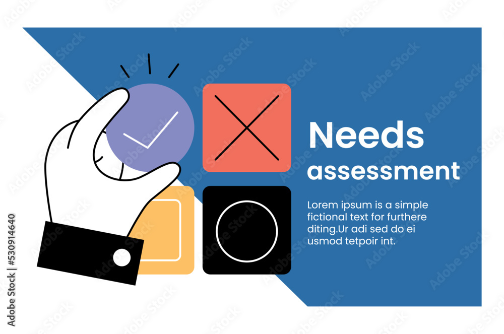 Template For Business Presentation Needs Assessments Slide With Hand template-for-business-presentation-needs-assessments-slide-with-hand