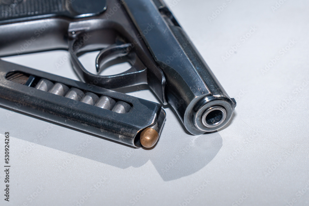 Russian Makarov pistol 9 mm (PM) Stock Photo | Adobe Stock