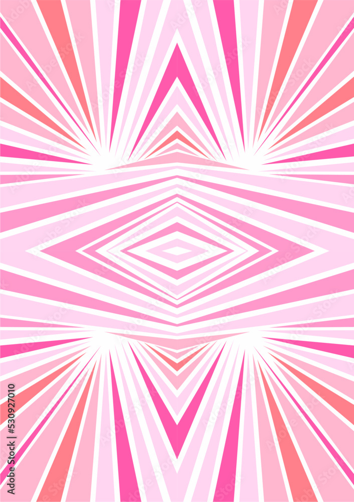 Background image by using triangles to coordinate to create a pink tone ...