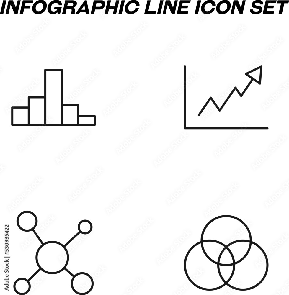 Simple monochrome signs drawn with black thin line. Vector line icon ...