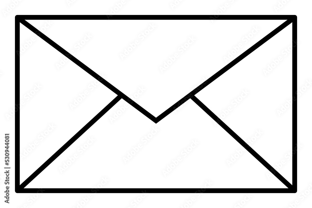 Envelope png illustration. Icon, symbol, object or business infographic ...