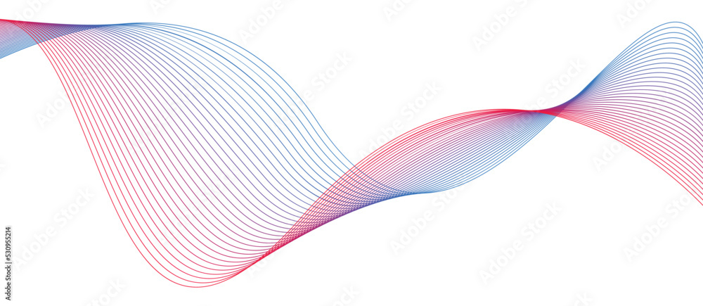 Modern Abstract Background. Abstract wave element for design. Wave with ...