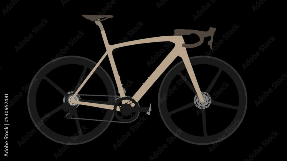 Mountain bicycle on transparent background, mountain bike sport Stock ...