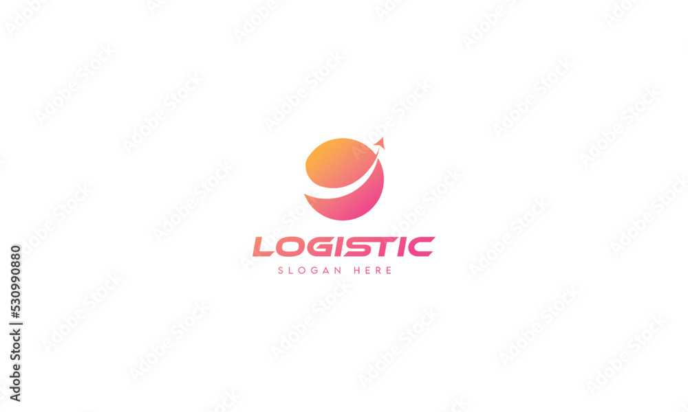 Logistic Logo Design Vector Template, Express, Trade, Global Logo ...