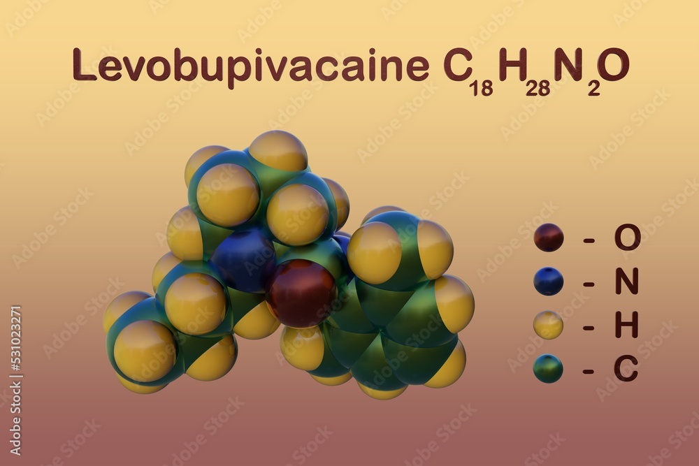 Structural chemical formula and space-filling molecular model of ...