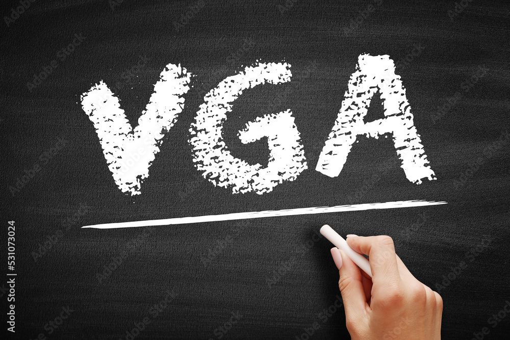 VGA Video Graphic Array - video display controller and accompanying de ...