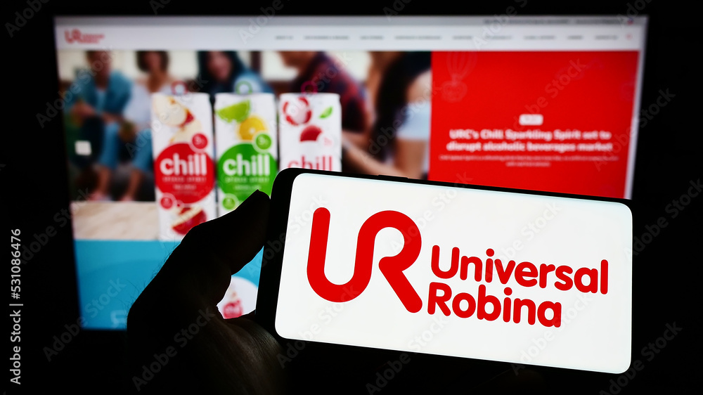 Stuttgart, Germany - 09-10-2022: Person holding smartphone with logo of ...