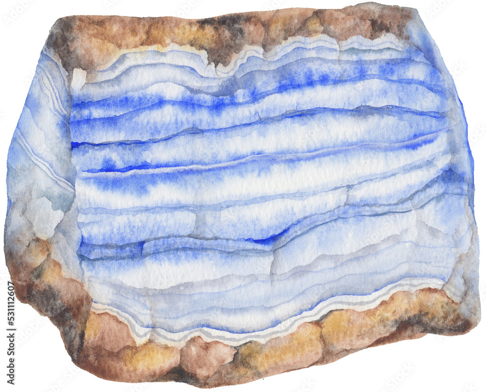 Transparent Background blue lace agate Illustration Png. Transparent ...