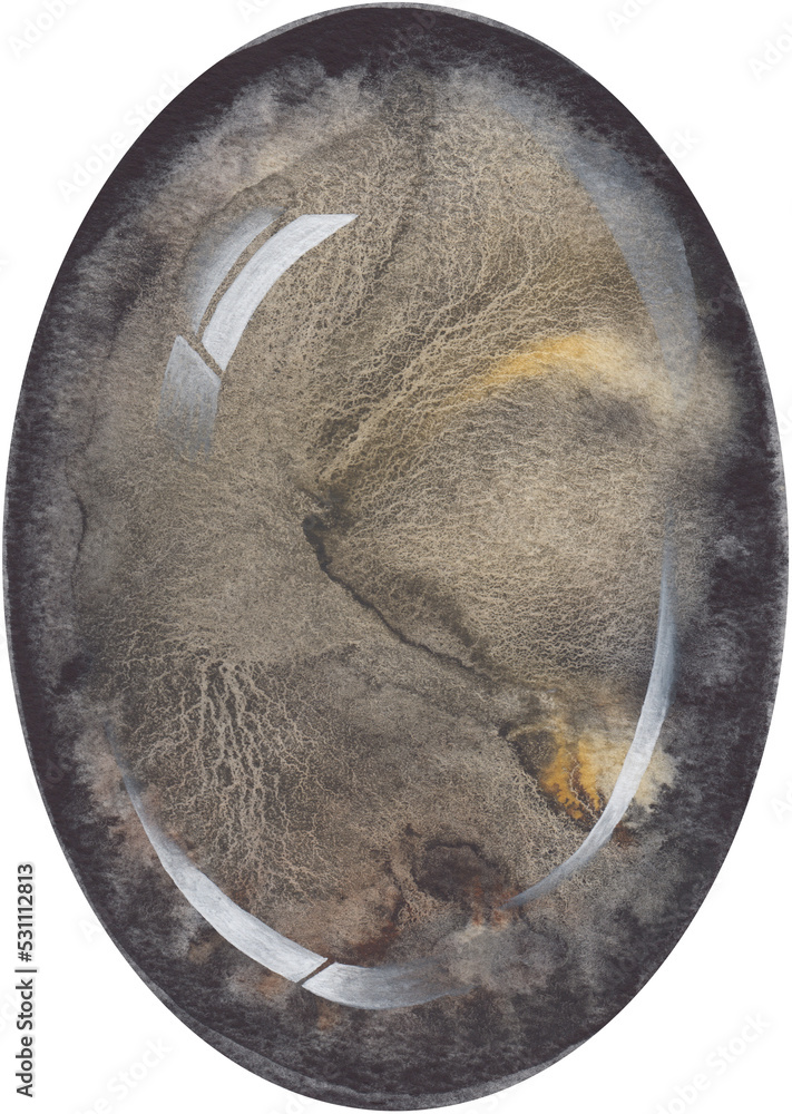 Transparent Background gold sheen obsidian Illustration Png ...