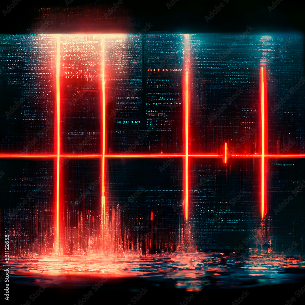 Screen Quantum programming computer cyberpunk futuristic wallpaper ...
