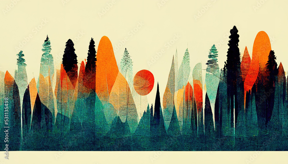 Abstract Nature Designs