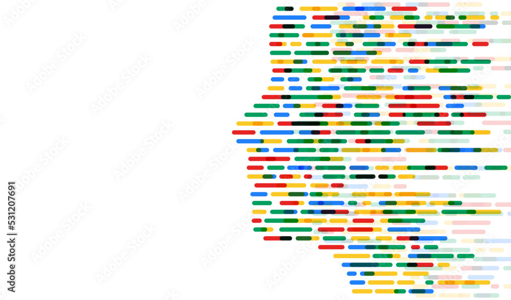 Dna test infographic. Genome sequence map. Stock Vector | Adobe Stock