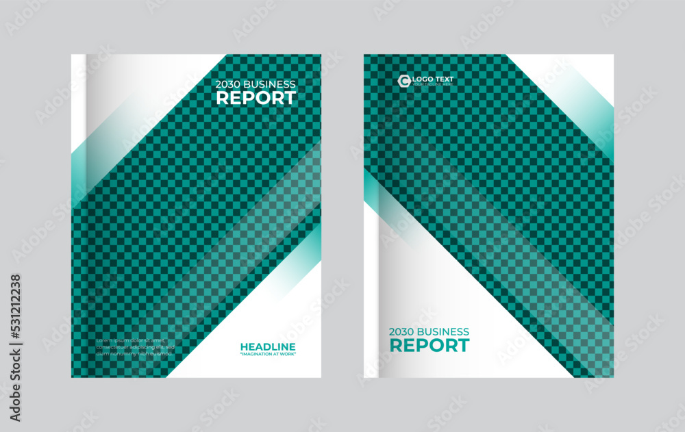 Business annual report cover and book cover design Template, brochures ...