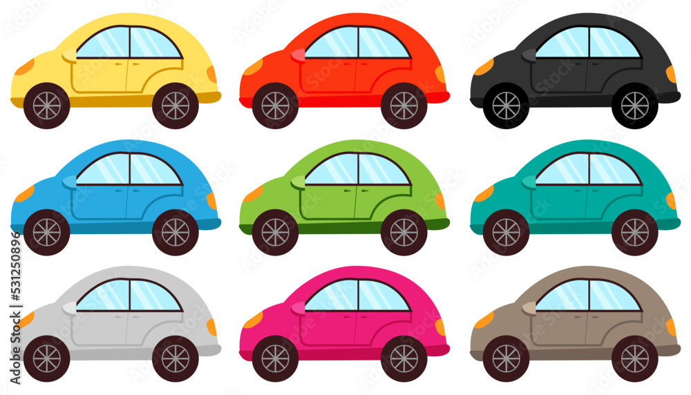 Set automobile. A self-propelled vehicle with an engine for the ...