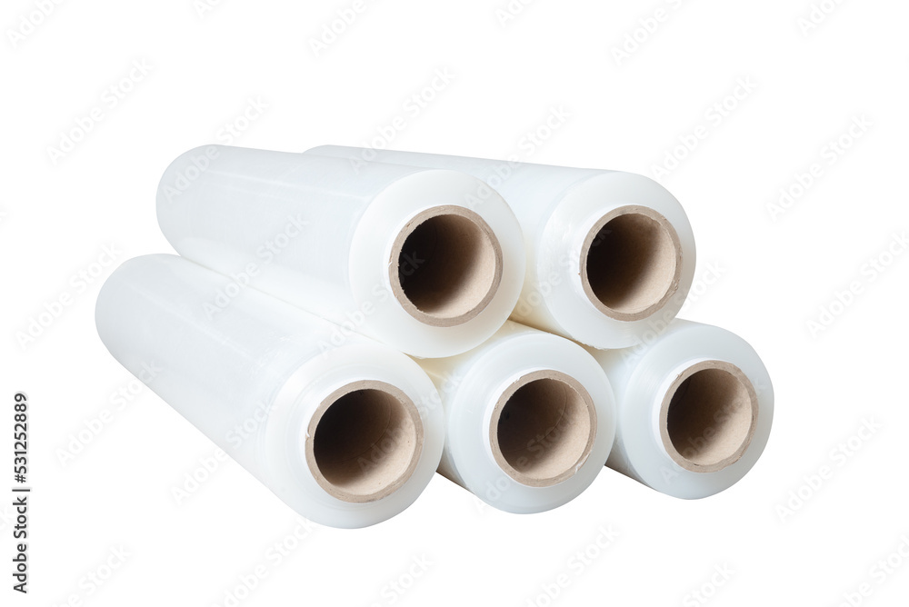 Set of Pallet Stretch Wrapping Film Roll For Box Packaging, Package ...