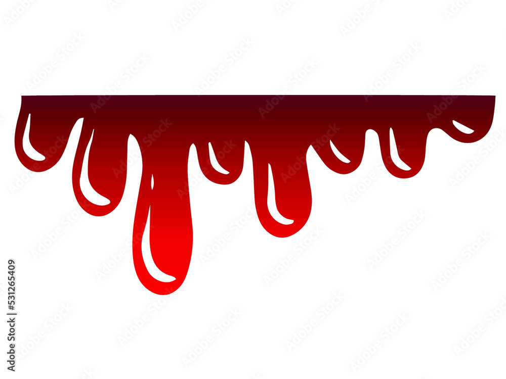 Blood Wound Splash Illustration Stock Illustration | Adobe Stock