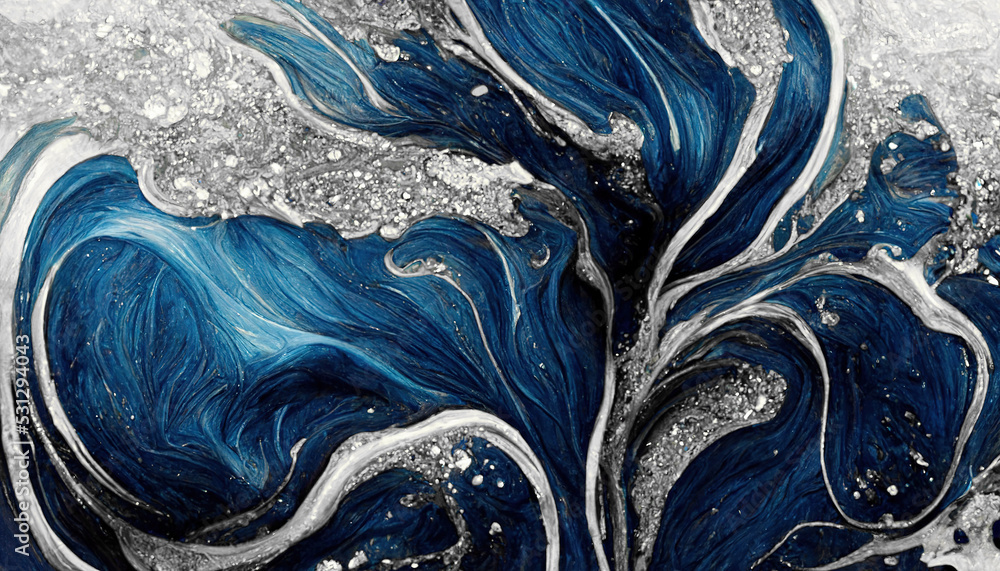 Spectacular high-quality abstract background of a whirlpool of dark ...