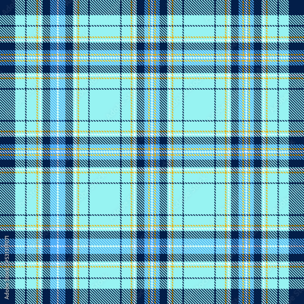 Seamless Blue Tartan Pattern. Scottish Kilt Ornament. Cage background ...