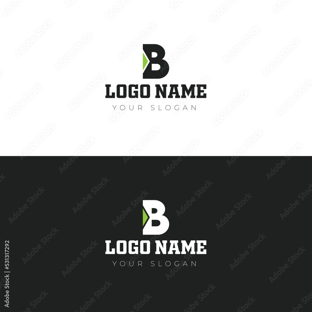 Letter B Logo Template. A logo template suitable for your business. You ...