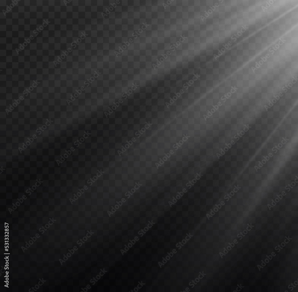 Sun flash with rays and spotlight. Star burst with sparkles ...